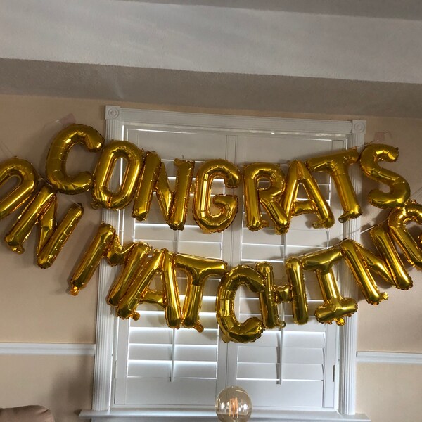 Congrats on Matching Banner Match Day Sign Med School Match Day ...