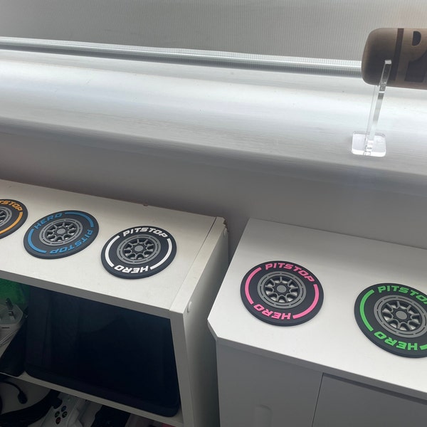 F1 Gifts Formula 1 Gift Race Tyre Drinks Coasters Formula 1 Gifts for ...