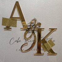 Clasped Hands Topper Line Art Cake Topper Abstract Cake Topper Lineart ...