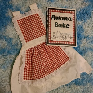 Kids Apron Girl's Little Red Riding Hood Apron Halloween - Etsy