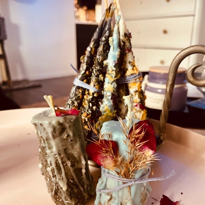 White Ritual Candles - Etsy