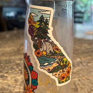 San Francisco Vinyl Sticker / SF California Sticker / Golden Gate ...