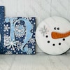 Snow Word Block SVG Christmas Word Block SVG SVG File Laser Cut File ...