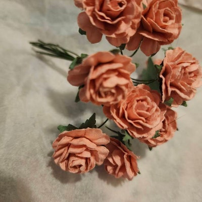 Peony Bombshell in Two Tone Pink 7 Inches Silk Flowers, Artificial ...