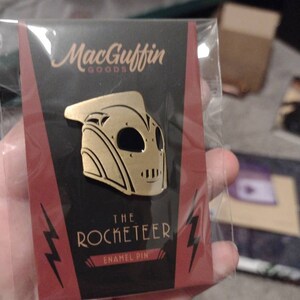 Rocketeer Enamel Pin - Etsy