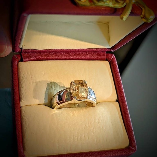 Nigel's Ring Design From the Movie Devil Wears Prada Carnelian Aqeeq ...