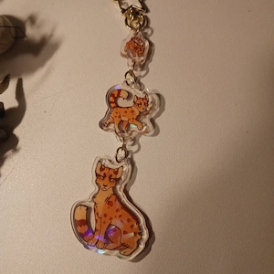 Snowfall and Lynx Wings of Fire WOF Acrylic Charm - Etsy