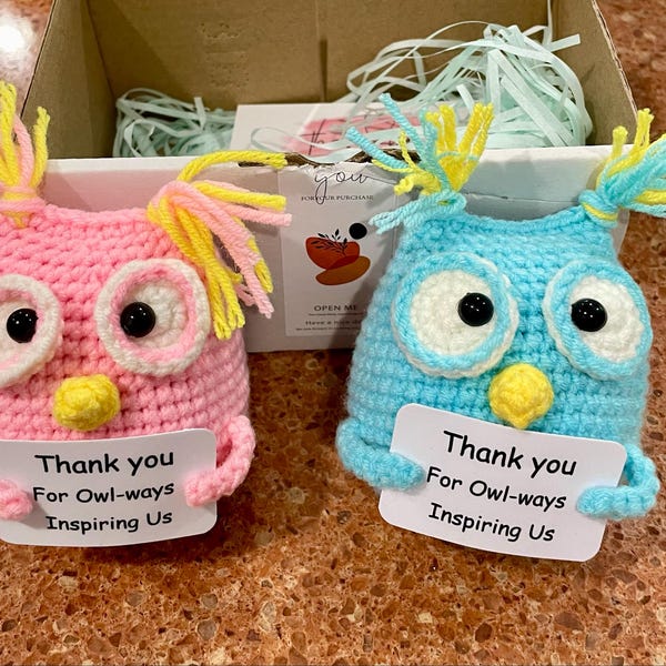 Handmade Crochet Positive Banana Plush Upbeat Banana Decor Customisable ...