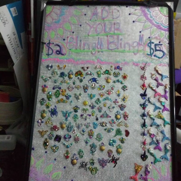 6 Piece Rose Face Painting Bling Set - Etsy