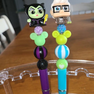 Lilo and Stitch Inspired Autograph Pen, Beaded Ballpoint Pen With ...