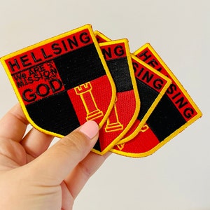 Hellsing Shield Cosplay Patches, Qty 2 - Etsy