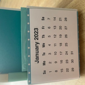 2024 Mini Calendar - Etsy