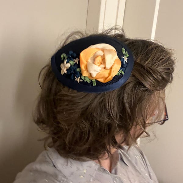 Woman's Kippah - Yarmulke for Women - Jewish Head Covering - Fascinator ...