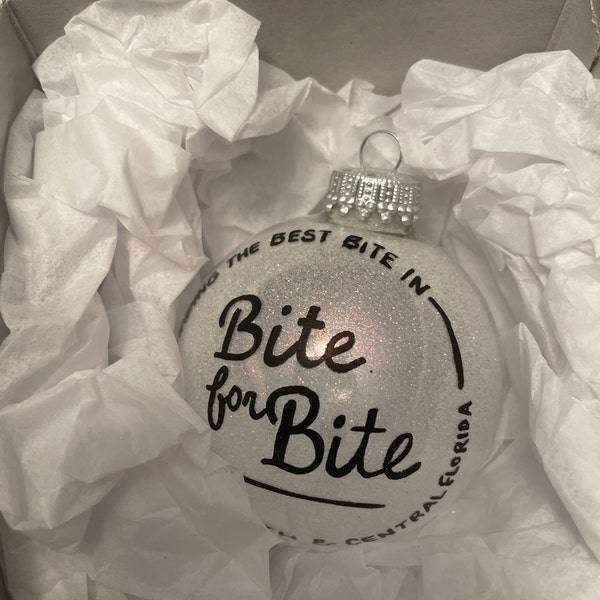 Employer/business Customized Christmas Bulbs - Name, Character, Special ...