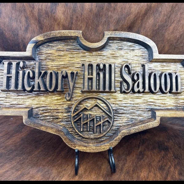 Personalized Western Family / Ranch / Farm Sign - Name Signs Carved ...