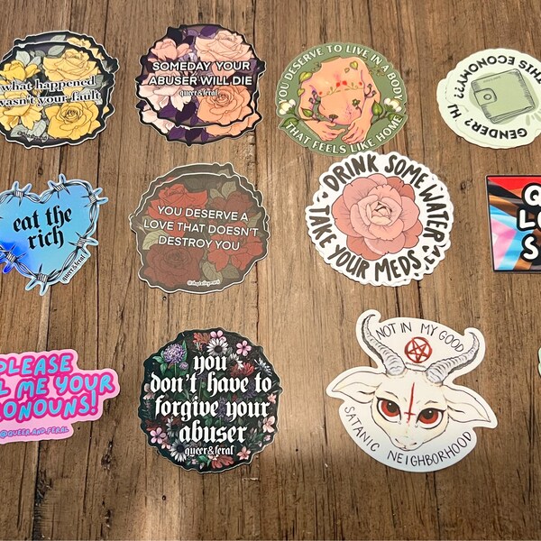 LGBT Sticker, Knife Vinyl Sticker, Bimbo Sticker, Hot Pink Sticker ...