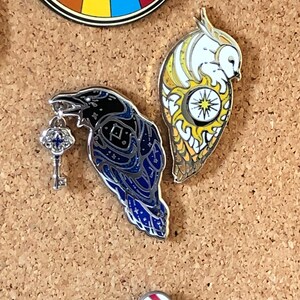 Eclipse Birds Pins - Etsy