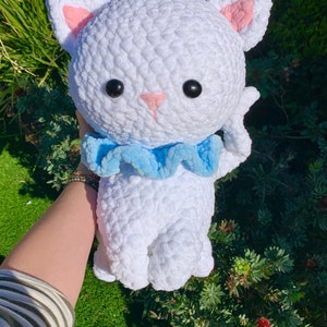 Kitty the Little White Kitten Pattern Crochet Cat Pattern - Etsy