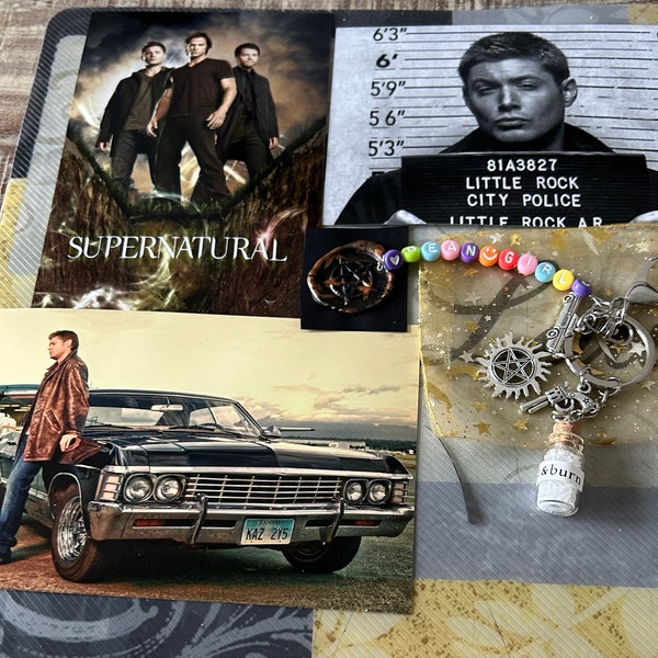 Castiel Keychains, Crowley Keychains, Supernatural Keychains ...