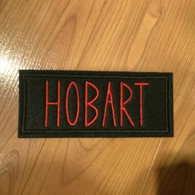 Ghostbusters Name Patch Custom Iron on Patch or Hook & Loop Name Tag ...