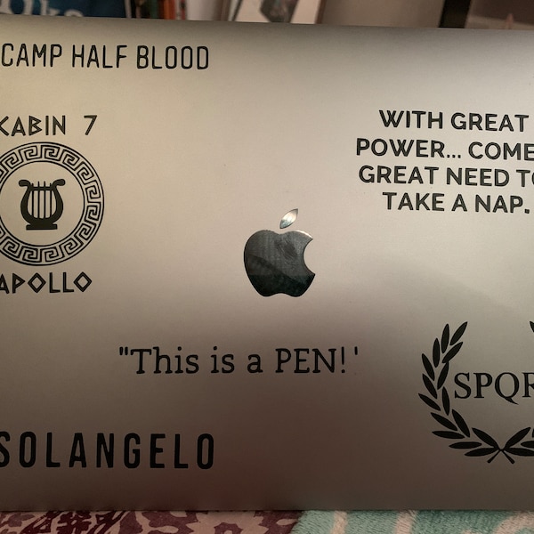 Inspired by Percy Jackson Decal Stickers | Heroes of Olympus Car Decal ...