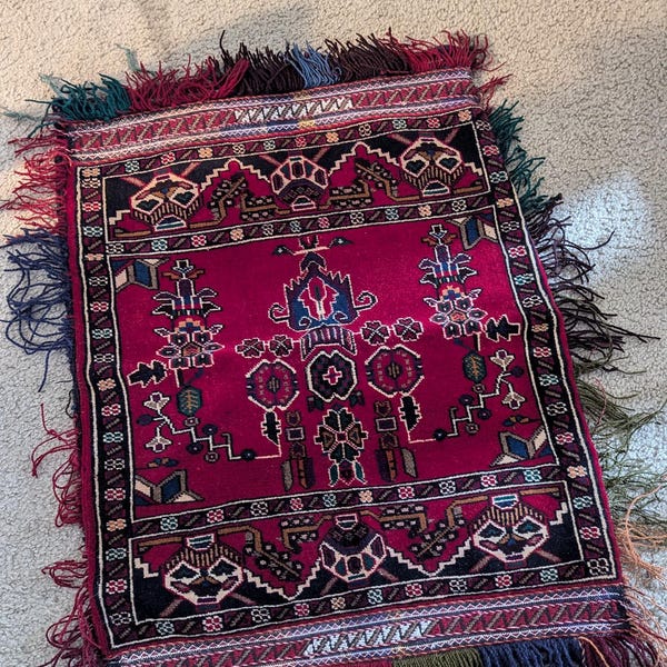 9"8 X 6"7 Ft. Beautiful Vintage Super Chobi Hazara Baft Area Rug ...