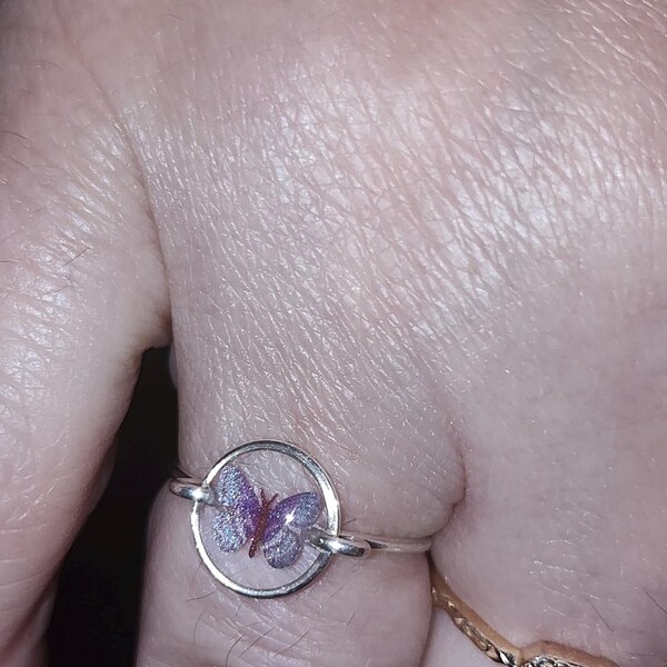 The Ellie Ring Jewelry, Rings, Silver, Gold, Handmade, Resin ...