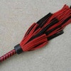 New Black Leather BULL WHIP With Metal Handle or Cherry Bomb Ball Tip ...