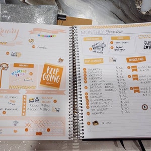 Annual Leave Script Stickers, Planner Stickers, 2 Sizes and Fonts ...