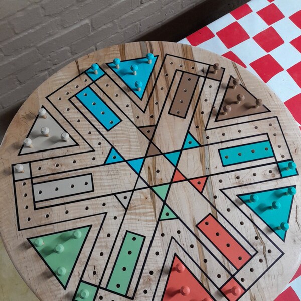 Fast Track (18" or 24") Maple (amishcountry) Game Board W/cards ...