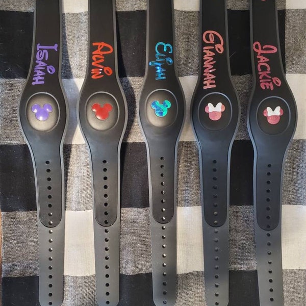Personalized Name Decal for Magicband 2.0 and Magicband+ | Vinyl ...
