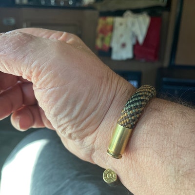 Air Force Military Support Bracelet With Bullet Casings 9mm , 40 Cal - Etsy