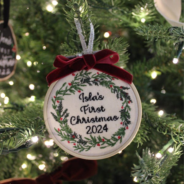 Embroidered Bible Verse - Etsy