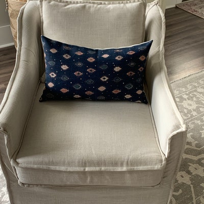 Pillow Cover, Imperial Trellis Mandarin, Lumbar, Geometric, Orange ...