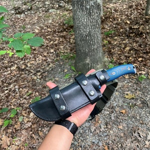 Kabar Becker BK2 or Esee 5 Handmade Scout sheath Only 4-5 Week Wait ...