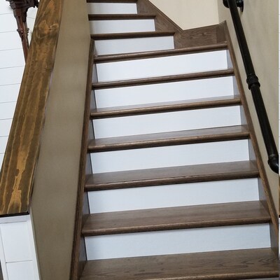 Solid White Stair Riser, Window Sill, Tile Stickers 7 Inch X 36 Inch ...