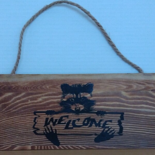 Vector WELCOME, Raccoon, Text, AI, Eps, PNG, Pdf, Svg, Dxf, Jpg ...