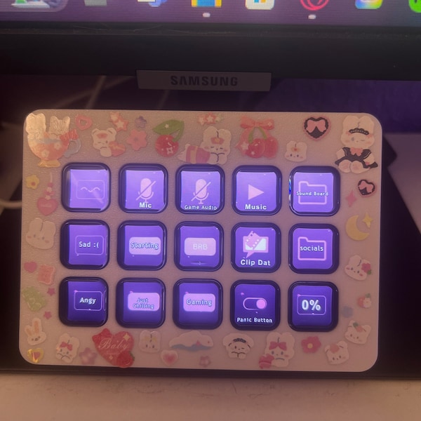 Stream Deck Faceplate MK.1 MK.2 | Cover - Etsy