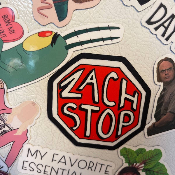 Vine Stickers - "zach Stop" Laptop Stickers - Vine Stickers - Laptop ...