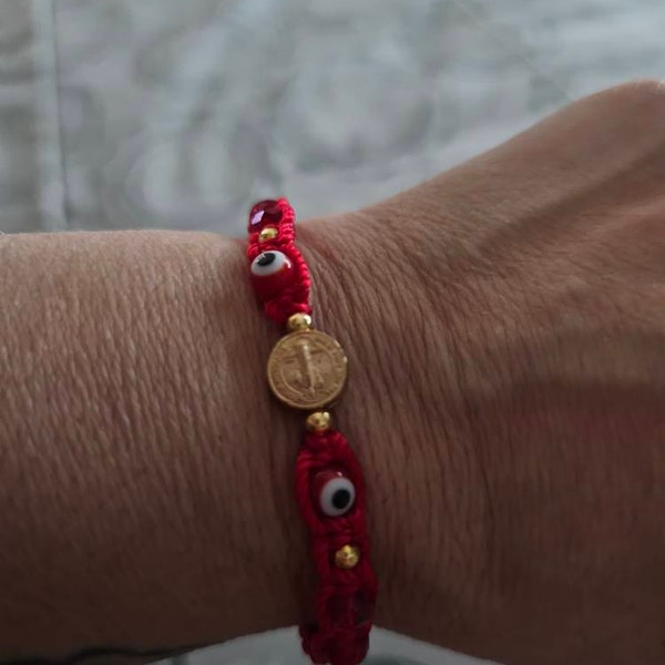Evil Eye Bracelet, Mal De Ojo Bracelet, San Benito Bracelet, Evil Eye ...