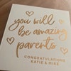 You're Going to Be Parents Card Personalised Youre - Etsy