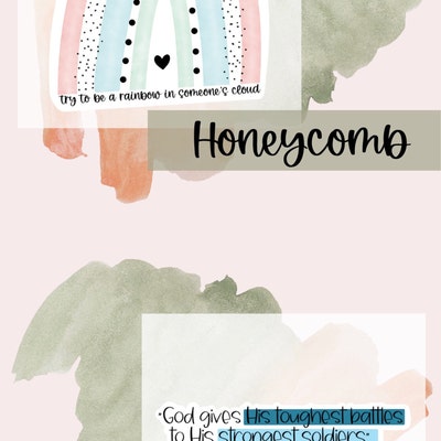 Honeycomb Font Bouncy Handwritten Script Font, Cricut Fonts, Procreate ...