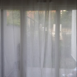 Linen Curtain-linen Panel Dark Grey Linen Drape-lined Linen | Etsy