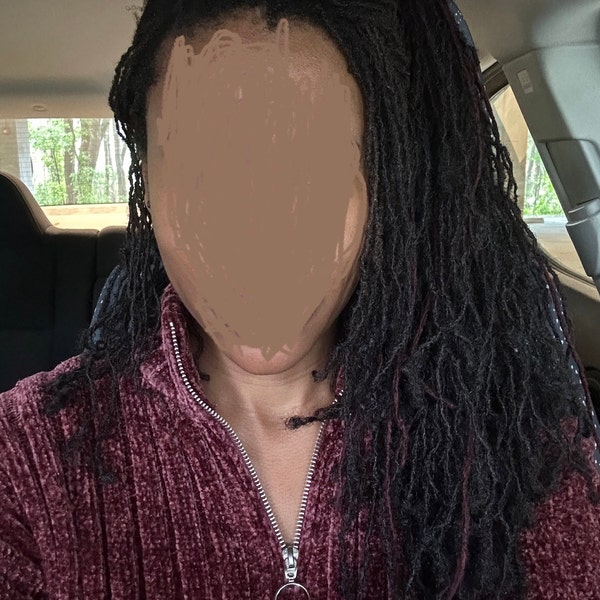 Extra Small Loc Extensions (0.15-0.2cm).x 10 Locs per Bundle. 100% Afro ...