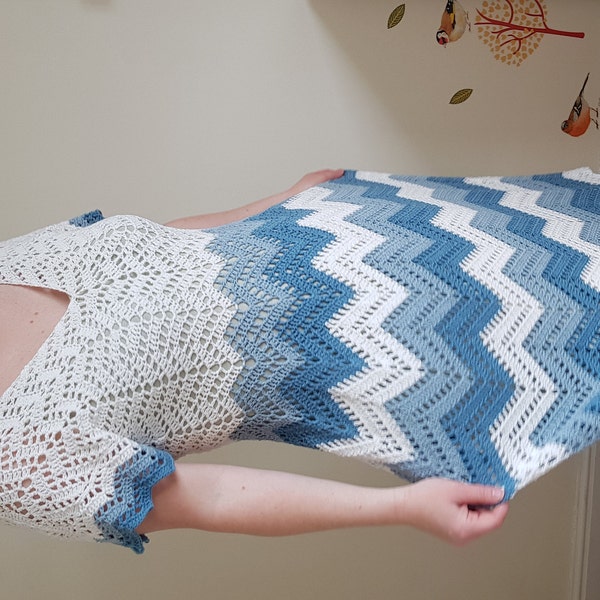 Crochet Dress WRITTEN PATTERN | Nami Dress | for All Sizes (PDF File ...