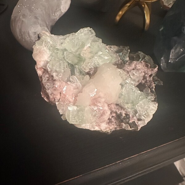 Blue Lace Agate Tower // Polished Crystal Point Natural Banded Stone ...