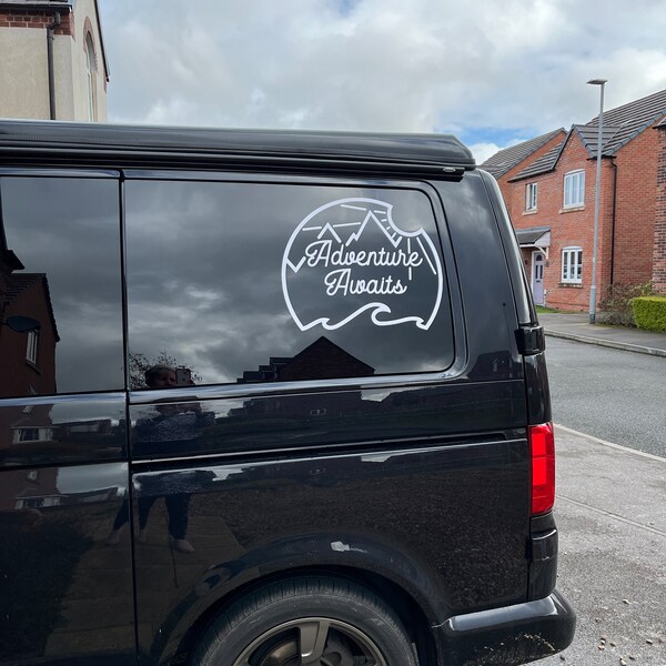 Campervan Large High Quality Grade Decal Side Panel Decal Single Decal ...