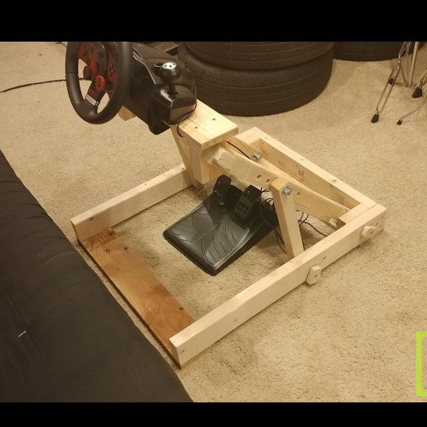 Low-profile Collapsible Racing Wheel Stand (2day I) DIY Build Plans - Etsy