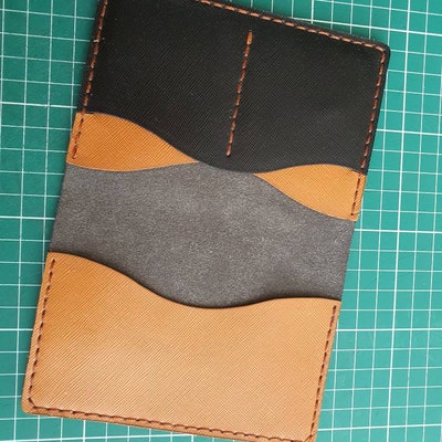 Passport Case Pattern Leather DIY Pdf Download Passport Case Template ...