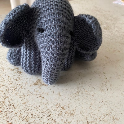 Baby Elephant Knitting Pattern Instant Download - Etsy